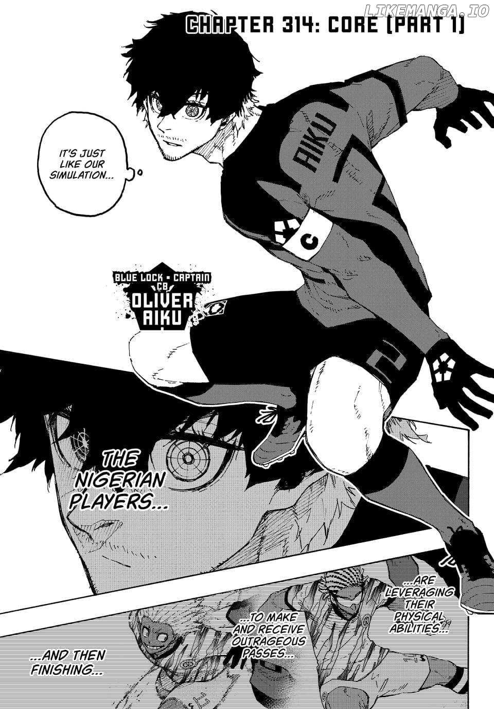 Blue Lock Chapter 314.1 - Blue Lock Manga Online