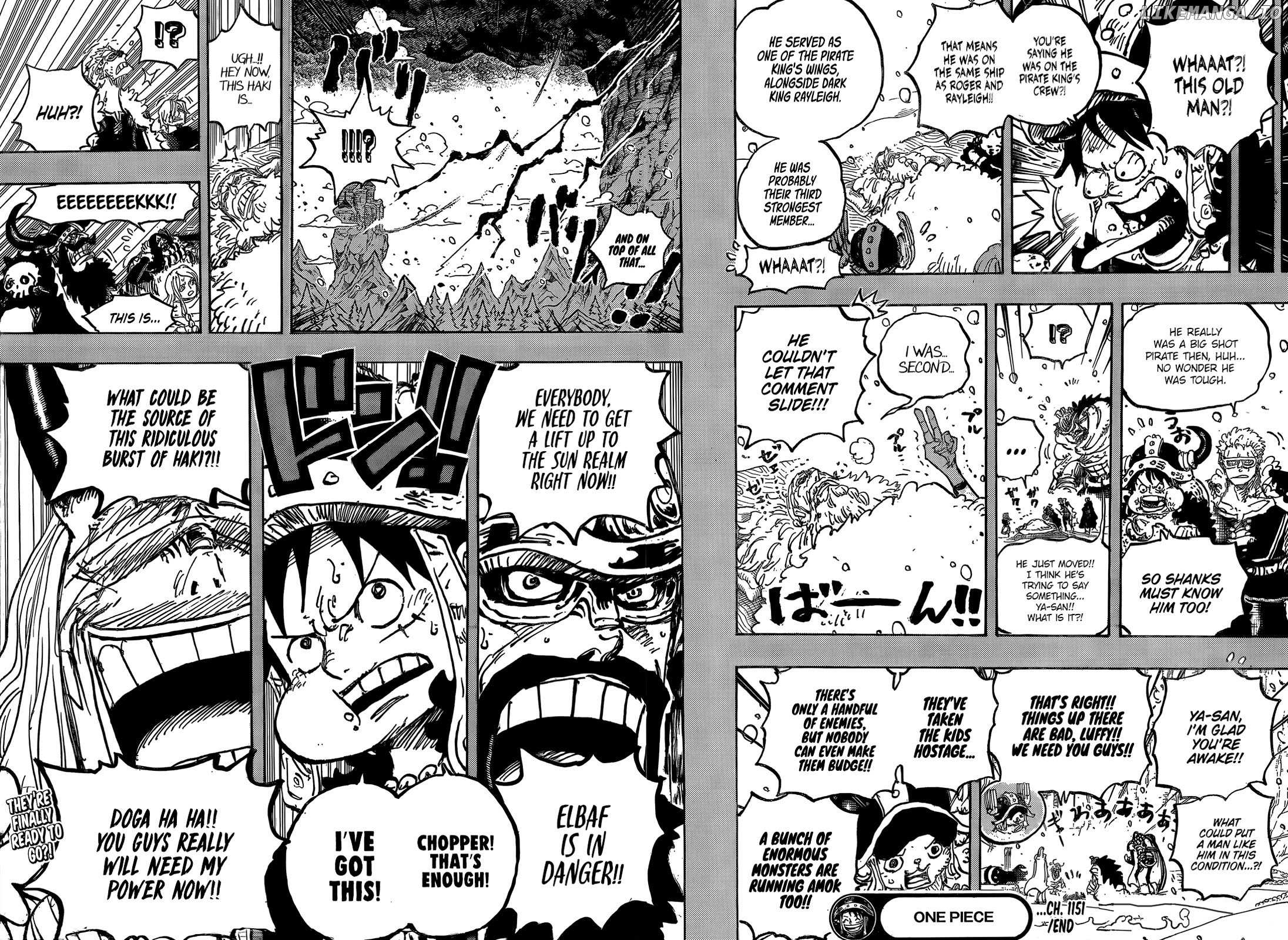 One Piece Chapter 1151 - One Piece Manga Online